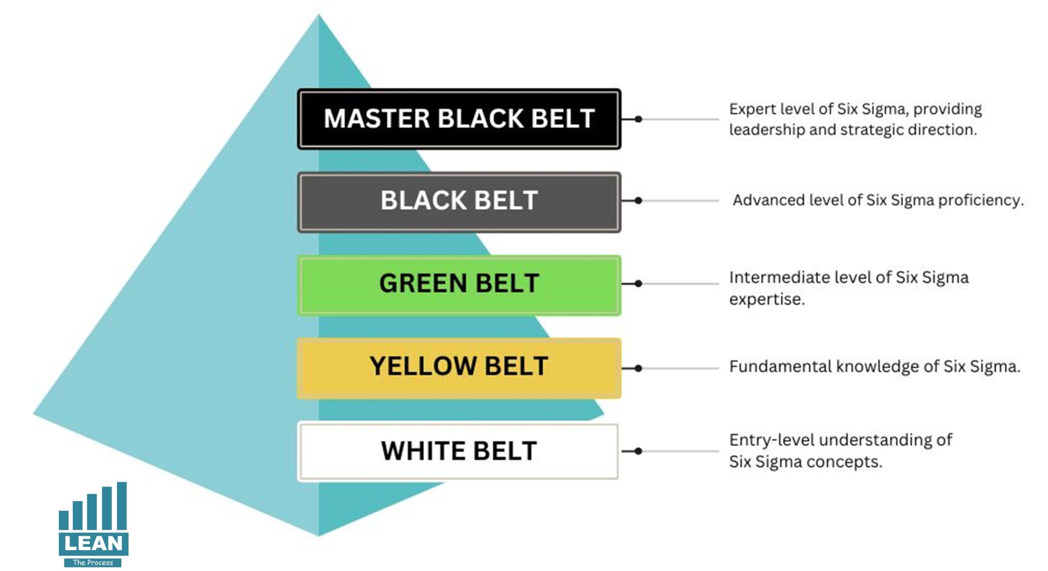 Lean Six Sigma Certification Belts - Lean The Process