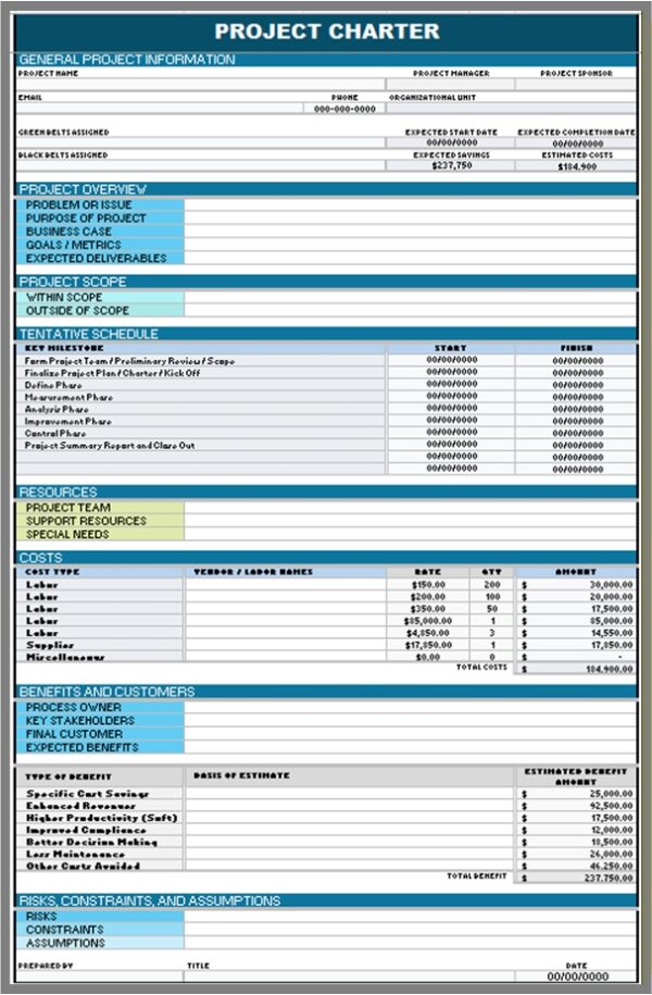 DMAIC Toolkit Excel & Visio Templates | Lean Six Sigma Tools